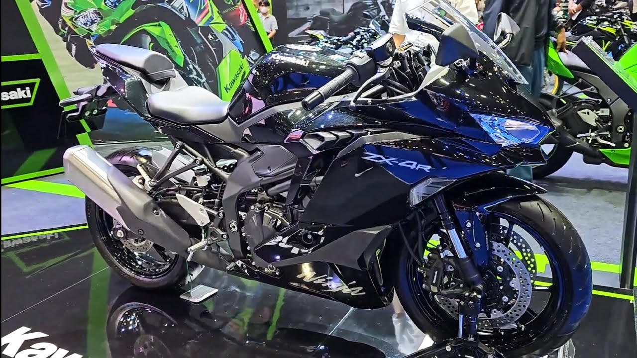 2023 Kawasaki zx4r. 400cc inline 4 Screamer/Walkaround/Specs and more ...