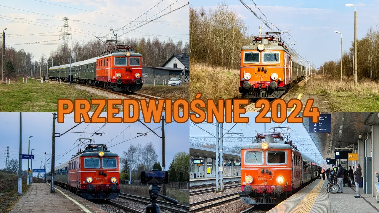 TurKol PRZEDWIOŚNIE 2024 | EP05-23 z pociągami specjalnymi na Mazowszu ...