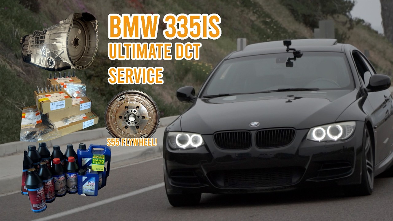 Ultimate BMW 335is Transmission Service - DCT service, S55 Flywheel ...