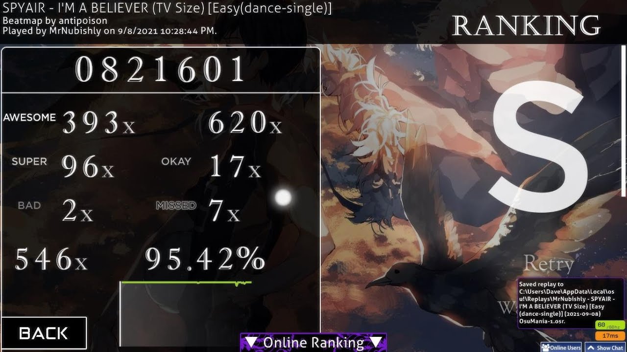 [osu!mania] jack moment - YouTube
