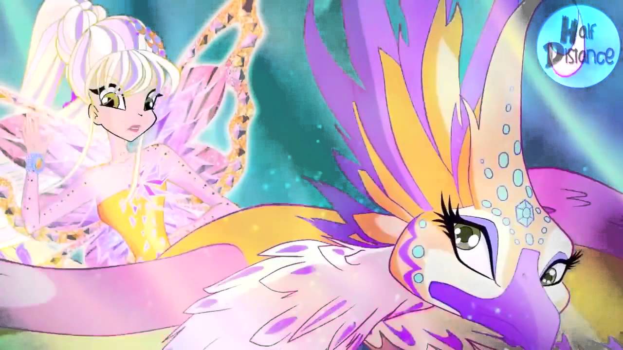 Winx club season 7 stella tynix an shiny clip - YouTube