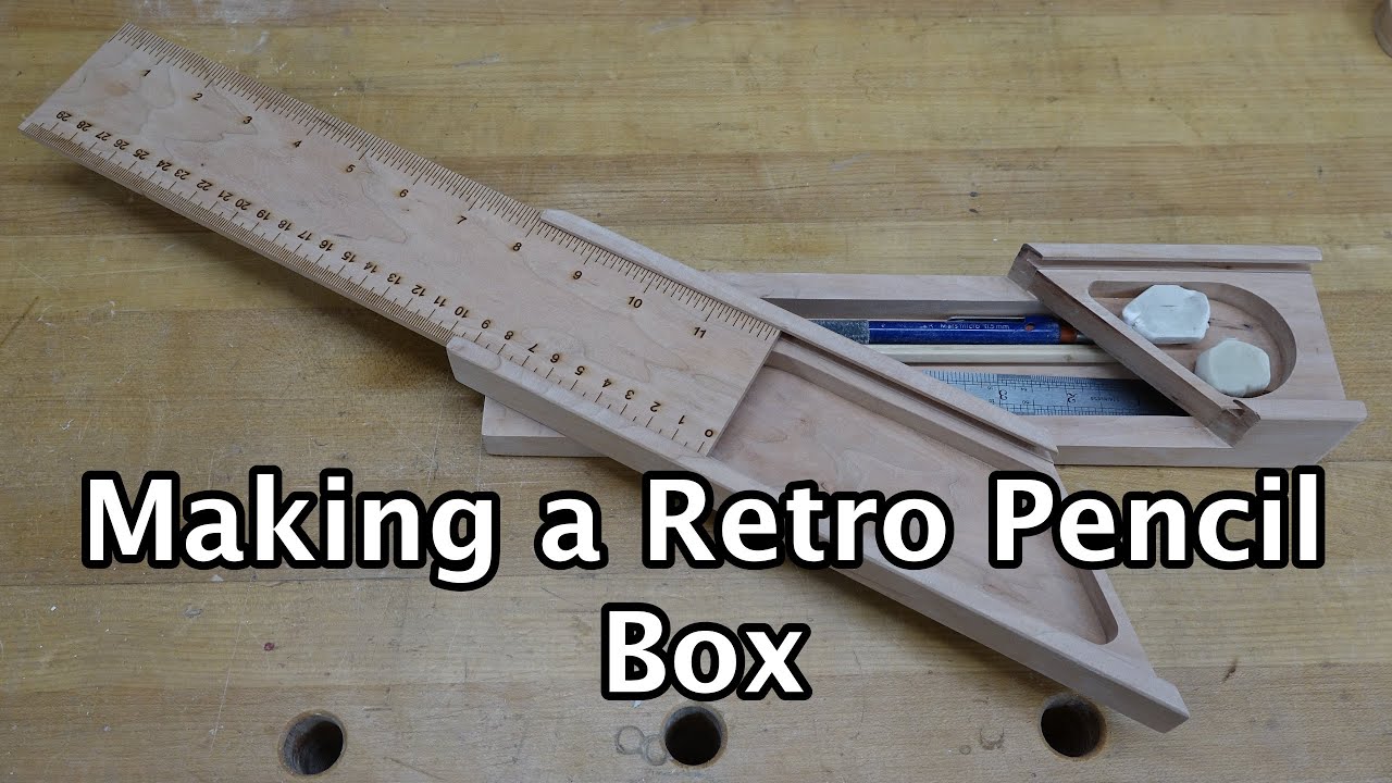 Making a Retro Pencil Box - YouTube
