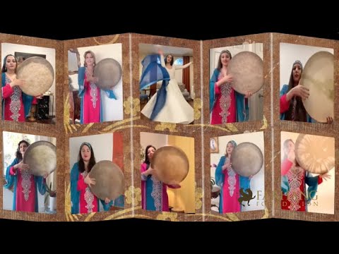 Arezoo Koochakan's L.A. DAF ENSEMBLE & Melieka Fathi performing \