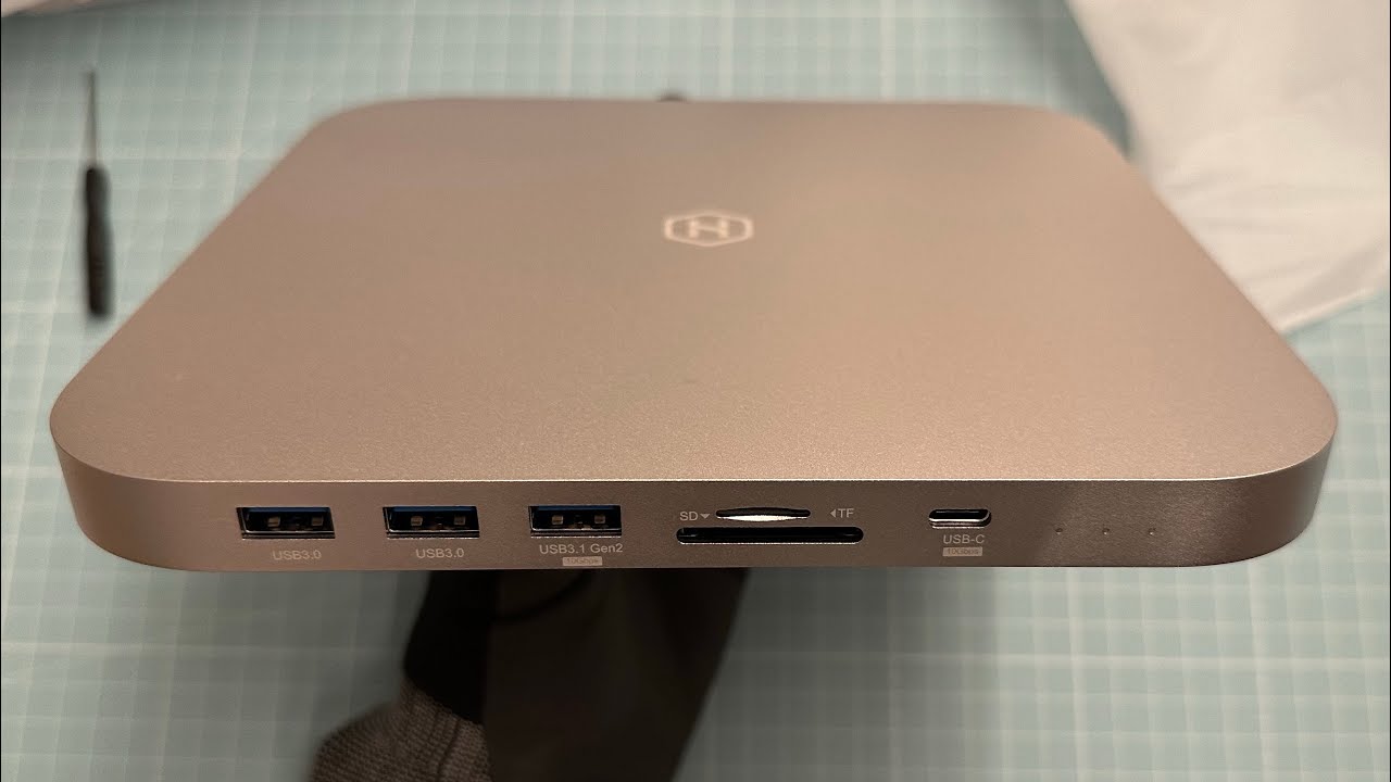 Hagibis USB-C Hub / Mac Mini Dock - Unboxing - YouTube