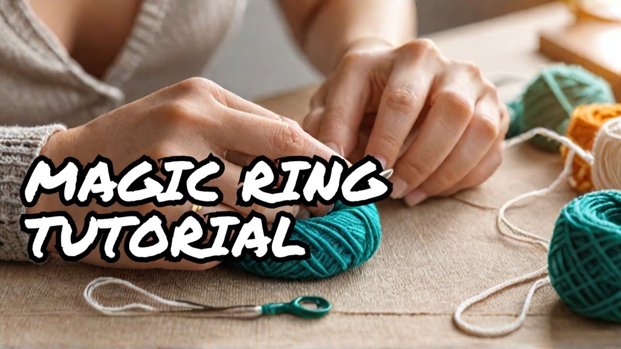 The SECRET to Perfecting Your Crochet Magic Ring Technique - YouTube