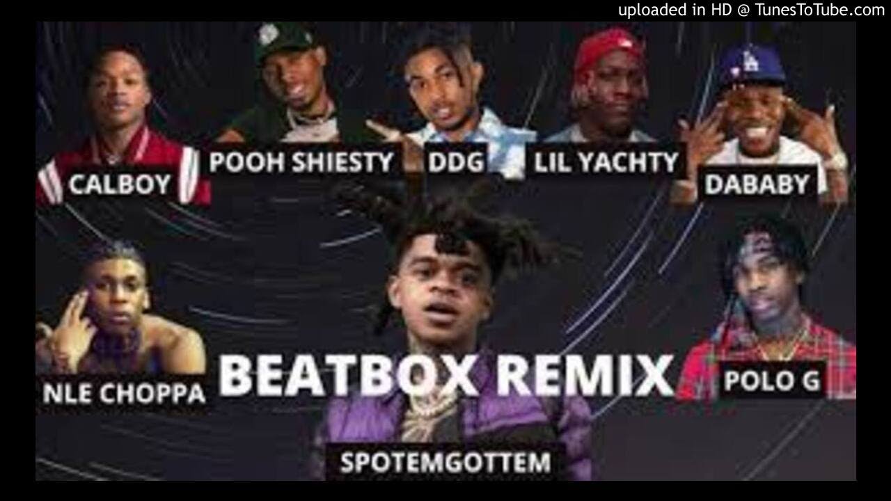 SpotemGottem - Beat Box (ft. DaBaby, Lil Yachty, Polo G, DDG, Calboy ...