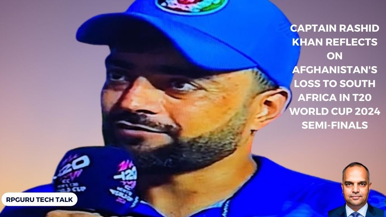 Captain Rashid Khan Reflects on Afghanistan's Loss to South Africa in ...