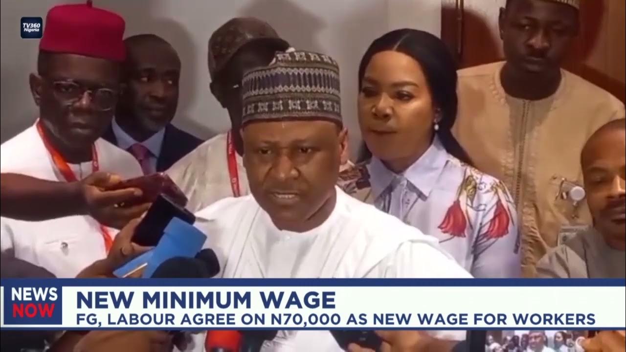 FG, Labour agree on ₦70,000 new minimum wage for workers - YouTube