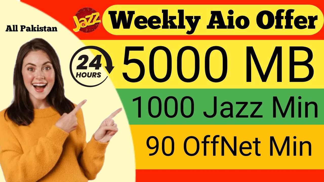 Weekly Aio jazz package | jazz call package | jazz weekly call package | (Pak Technical Sindhi ...