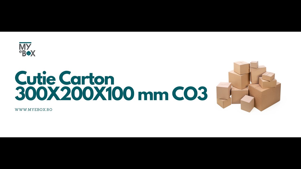 Cutie Carton 300X200X100 mm CO3 - YouTube