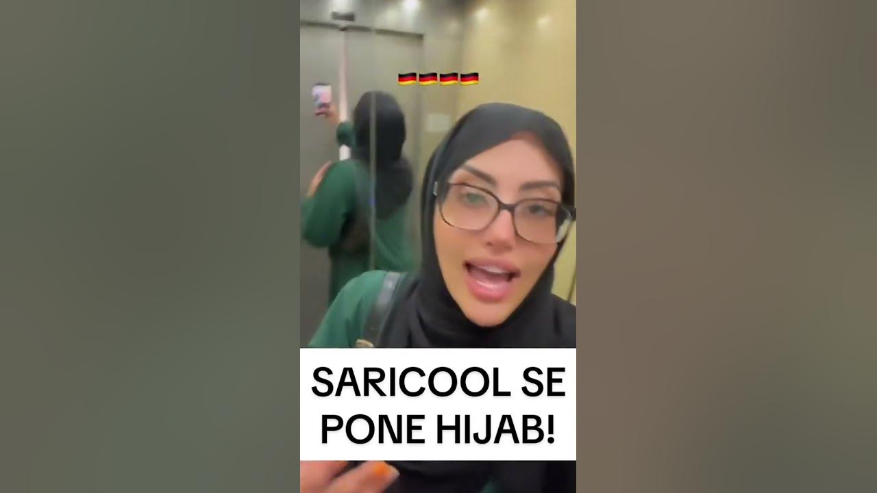 Saricool se pone el hijab - YouTube