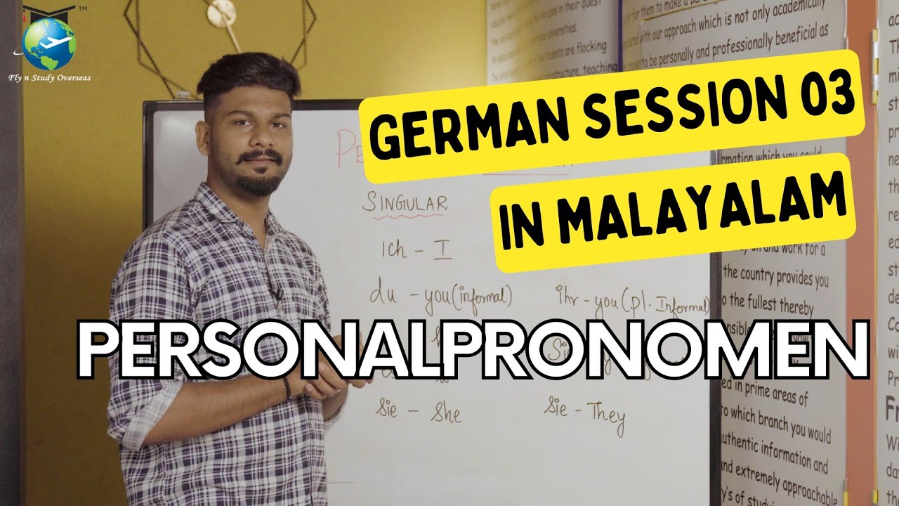 Learn German Language - A1 - Session 3 - PERSONALPRONOMEN - Learn ...