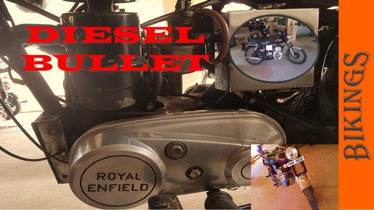 Royal Enfield | Diesel Bullet | Engine Start | kick start - YouTube