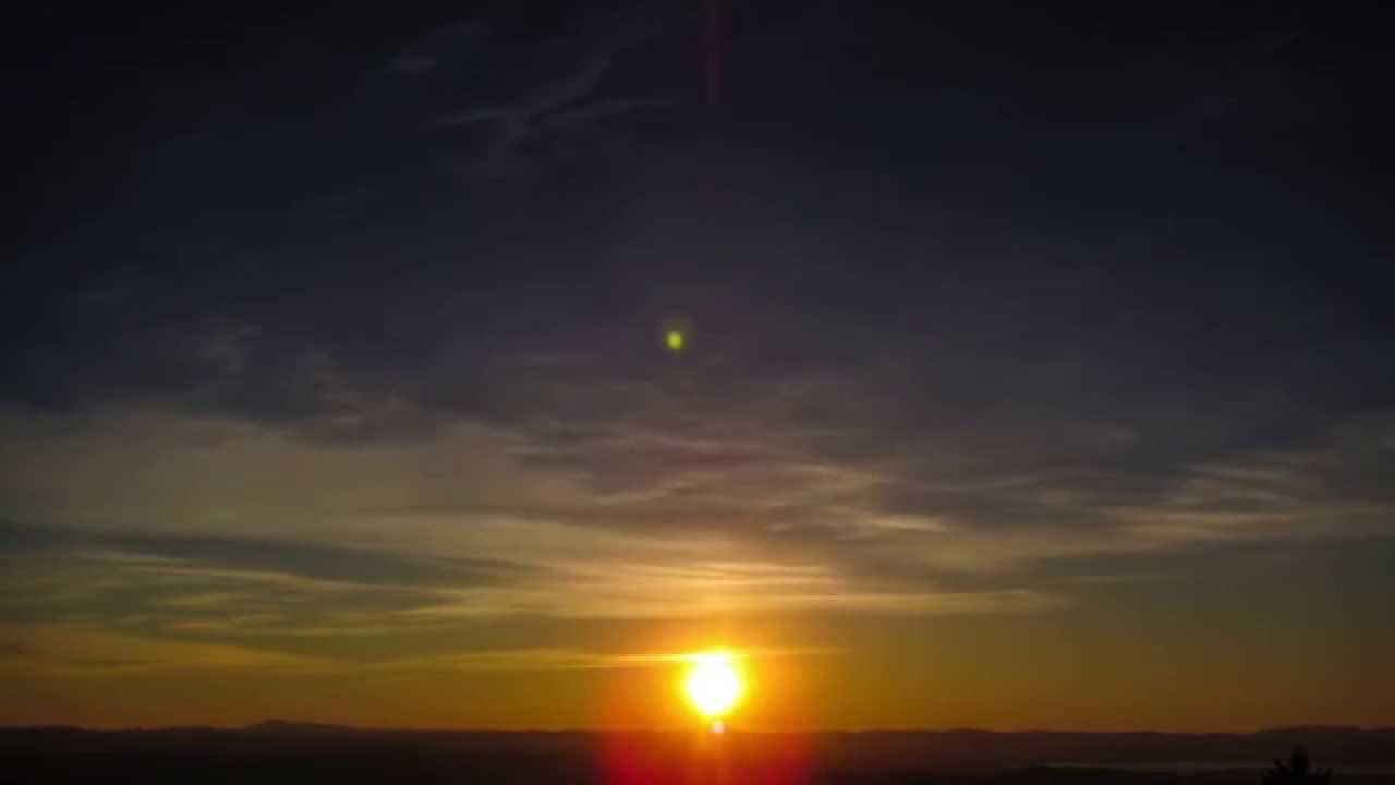 Spencer - August 27, 2014 - Sunset and Moonset Time Lapse - YouTube