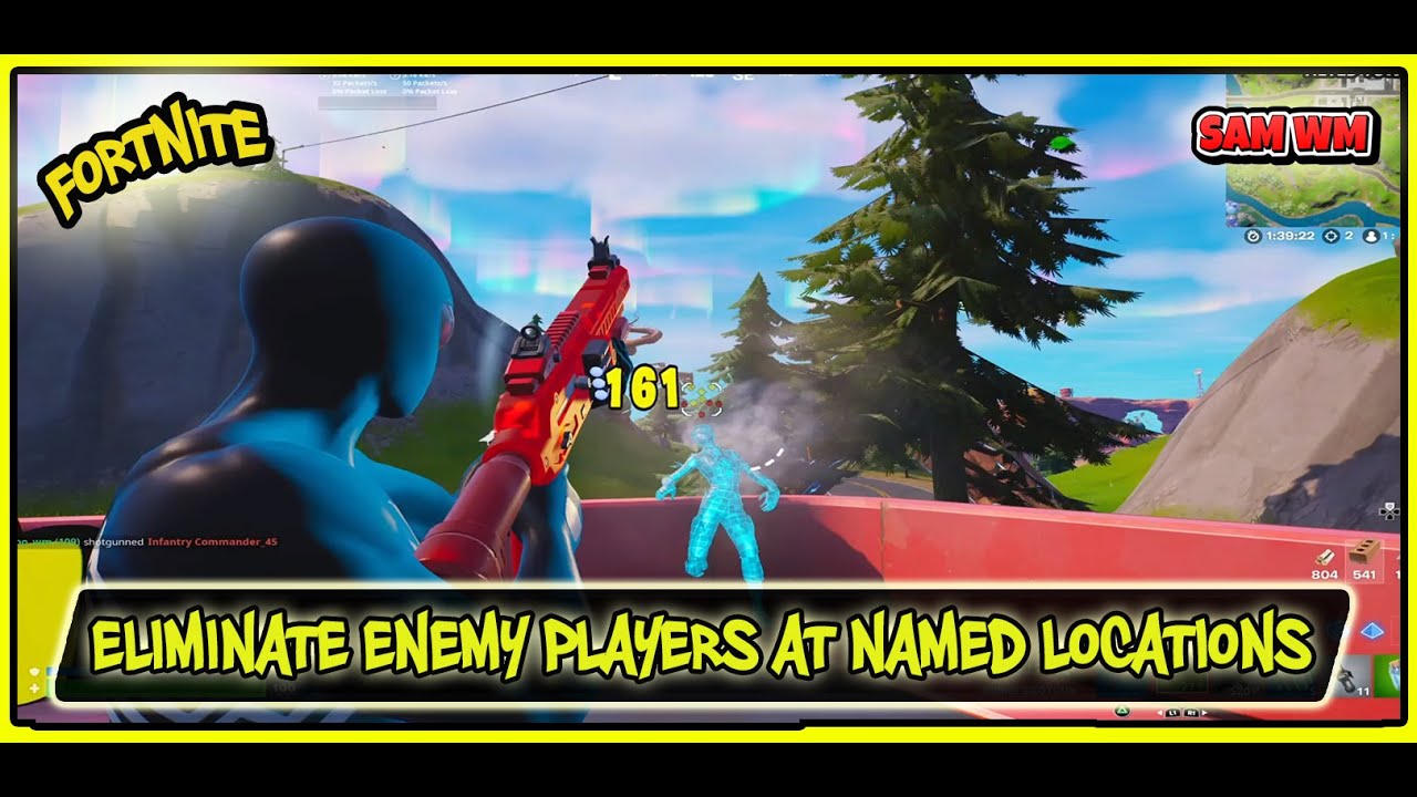Eliminate enemy players at named locations fortnite week 14 quests ...