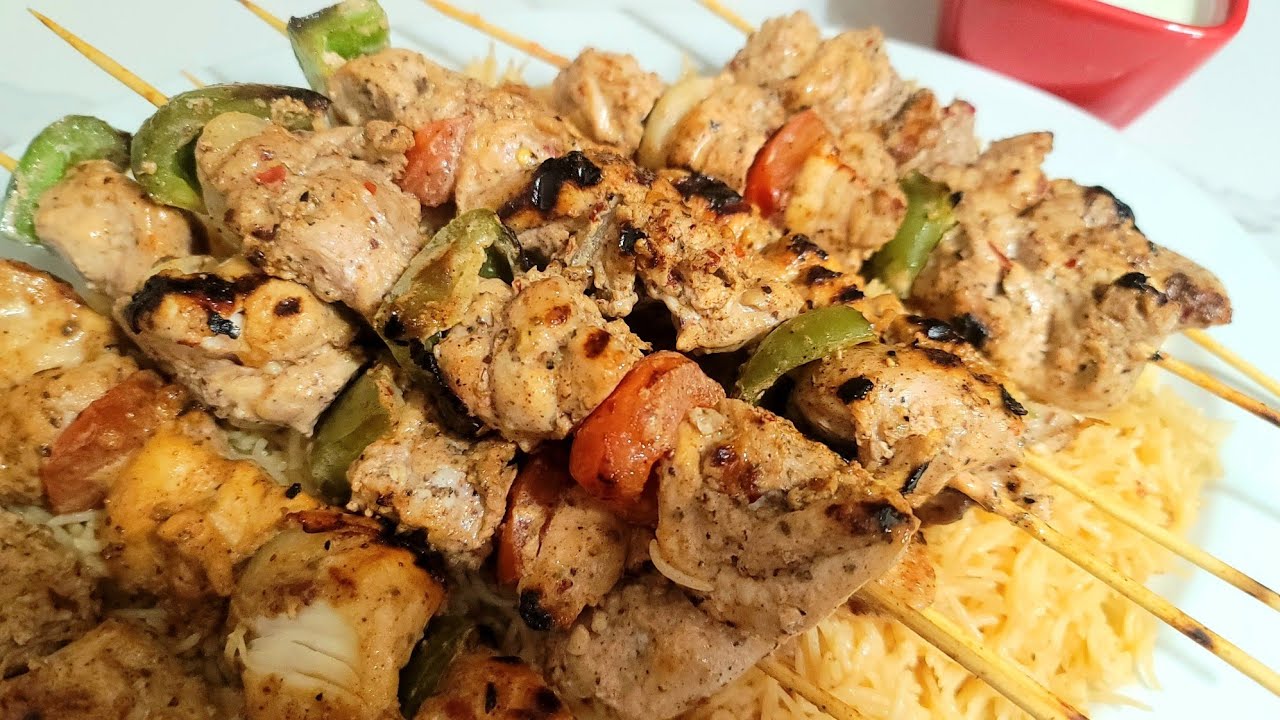 The Ultimate Chicken Shish Taook Recipe | Grilled Chicken Skewers ...