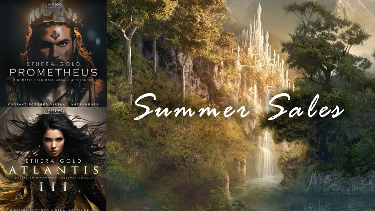 Cinematic Vocal - Ethera Gold ATLANTIS III & PROMETHEUS Summer Sales - YouTube