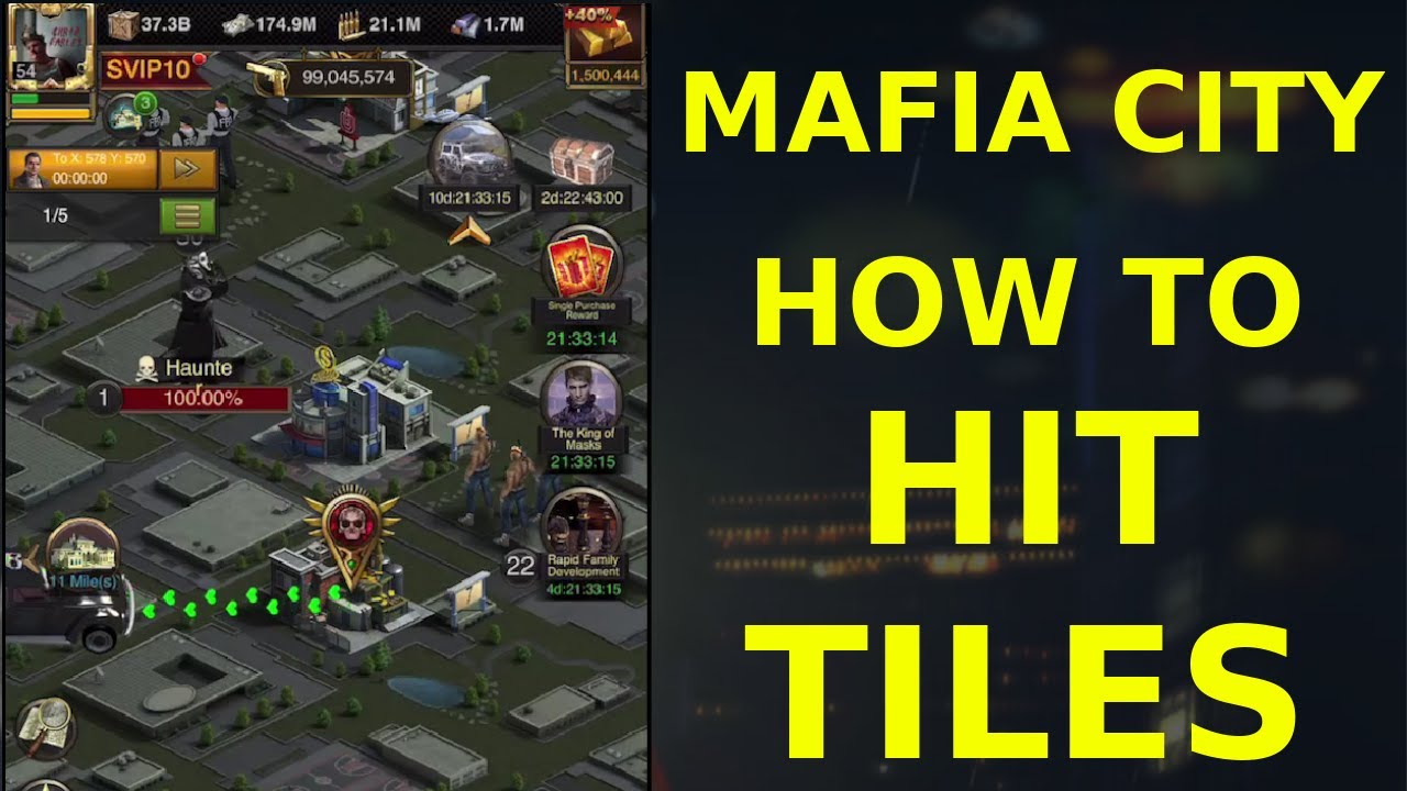 How to Hit Tiles - Mafia City - YouTube