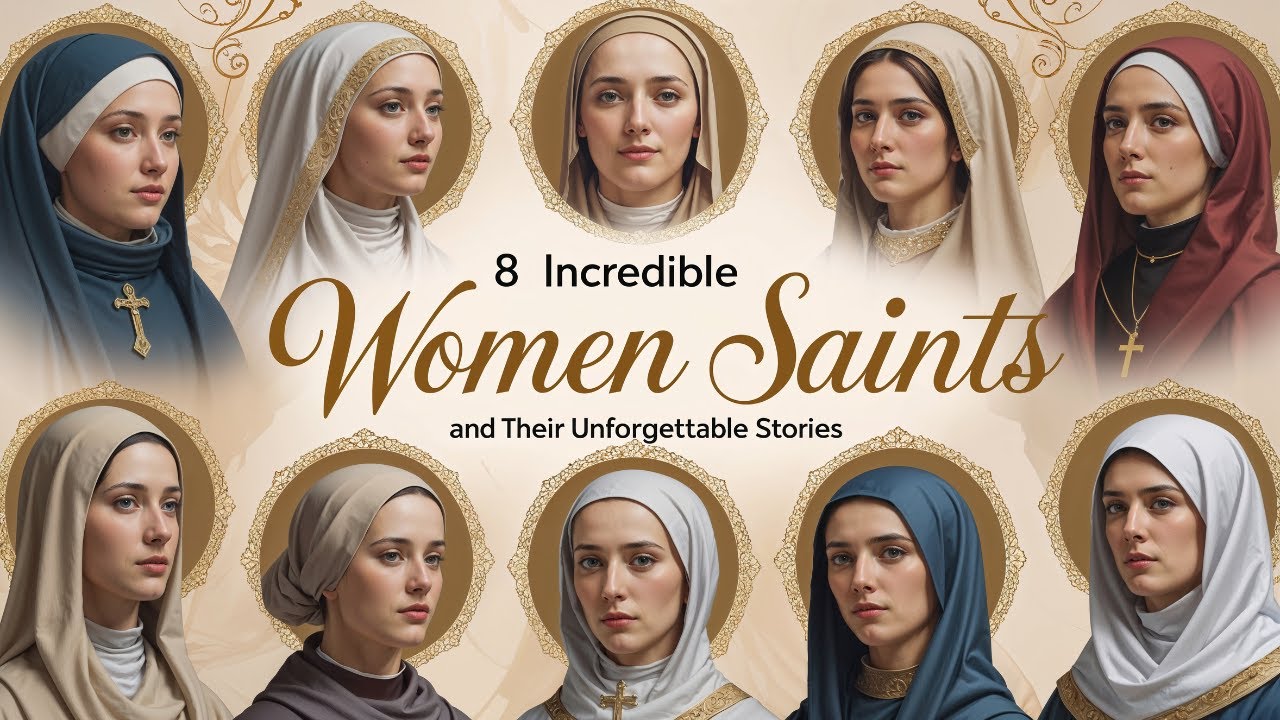 8 Incredible Women Saints and Their Unforgettable Stories - YouTube