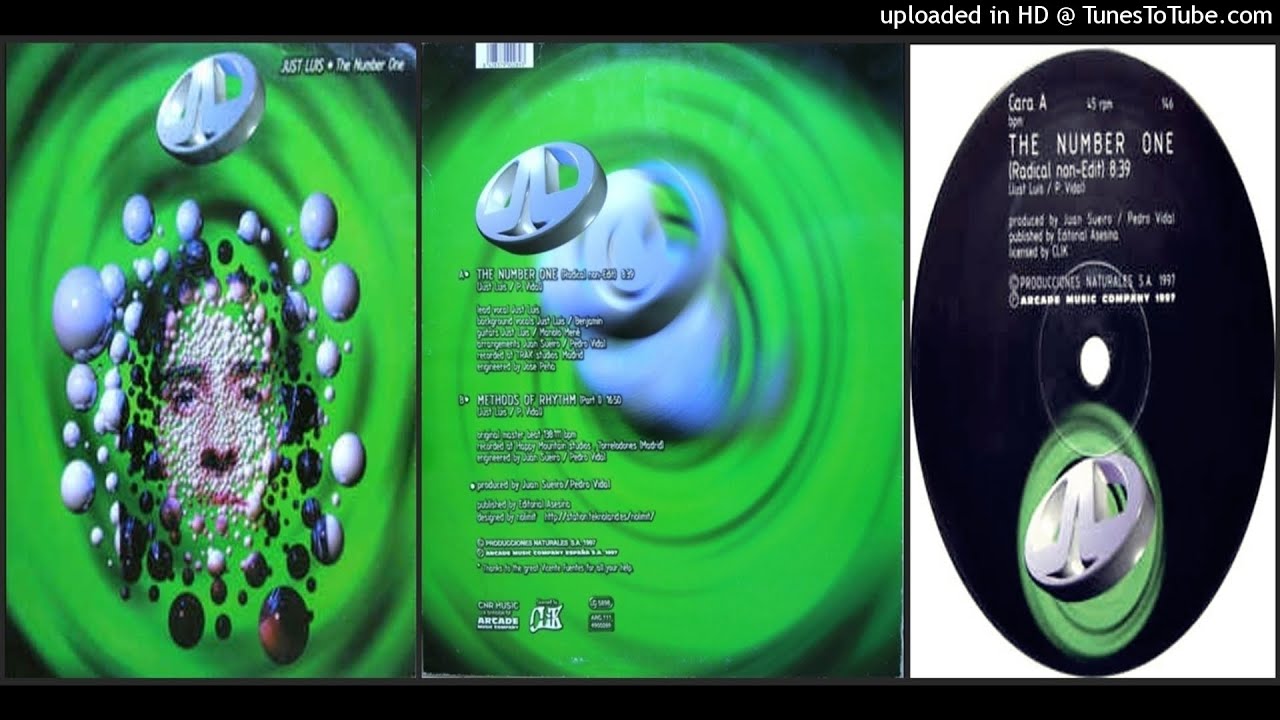 Just Luis ‎– The Number One (Radical Non-Edit – 1997) - YouTube