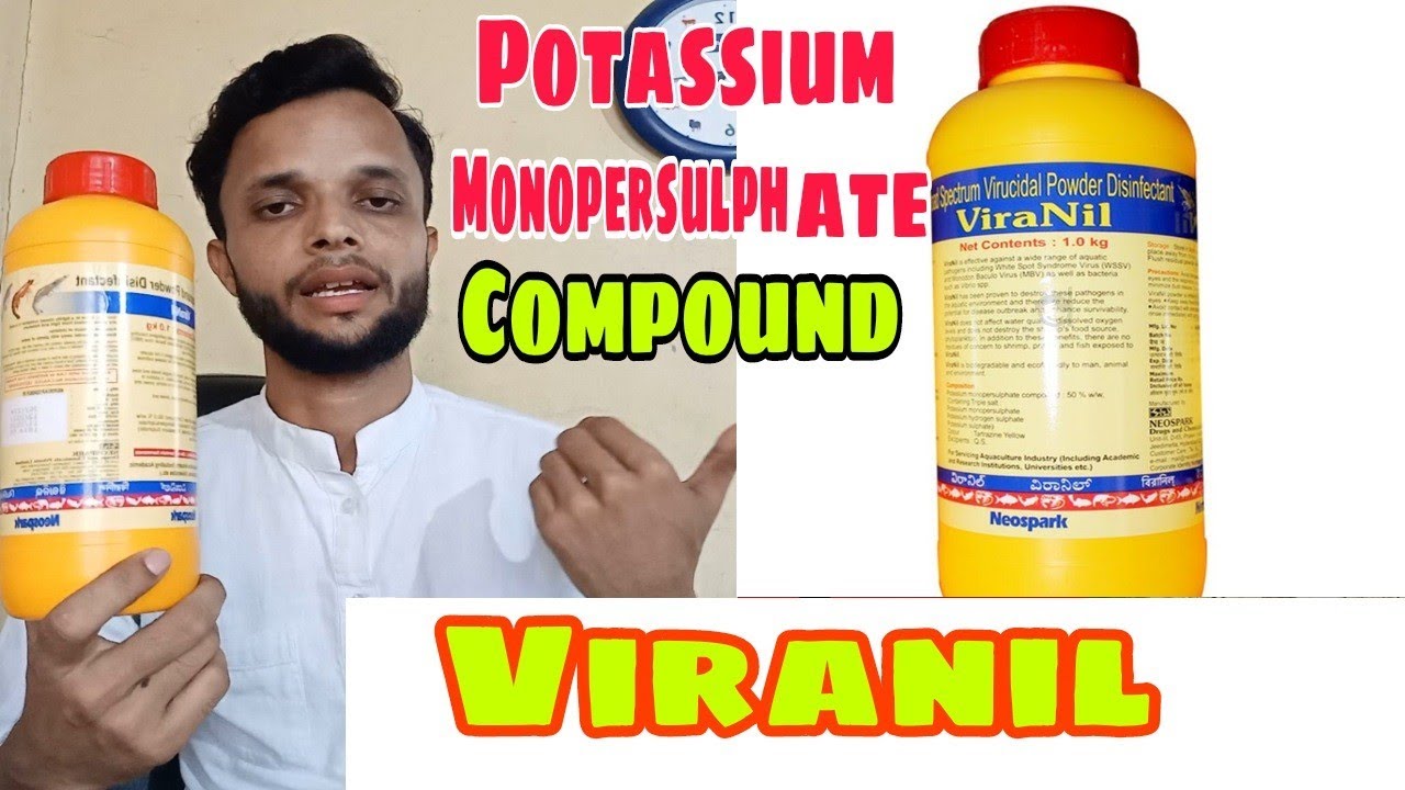 Potassium Monopersulphate Compound | Viranil | Arshad Fish Farming ...