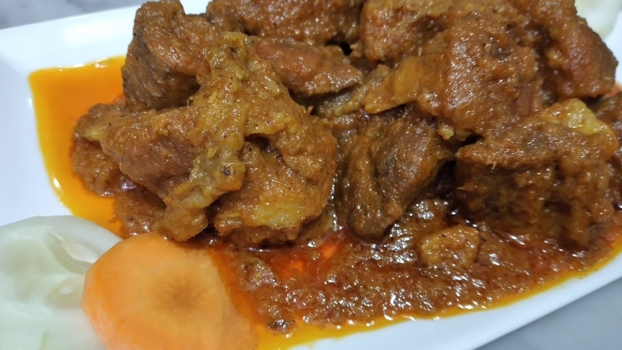 সরিষার তেল দিয়ে গরুর মাংস ভুনা / shorishar teel dea gorur mangsho ...