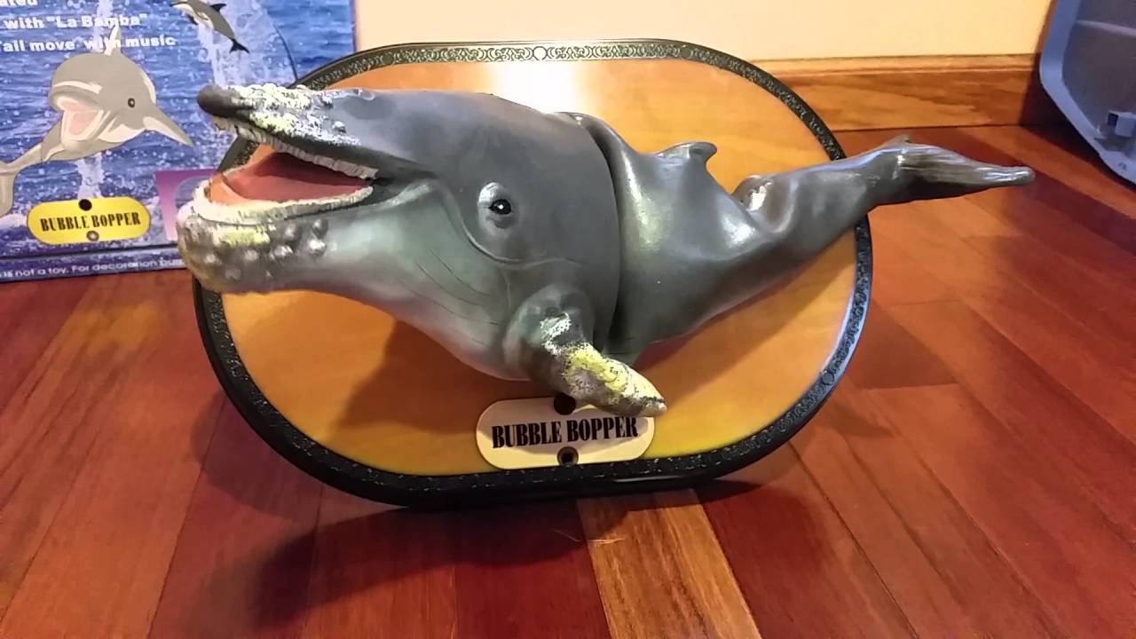 Bubble bopper (whale version) review with josh - YouTube