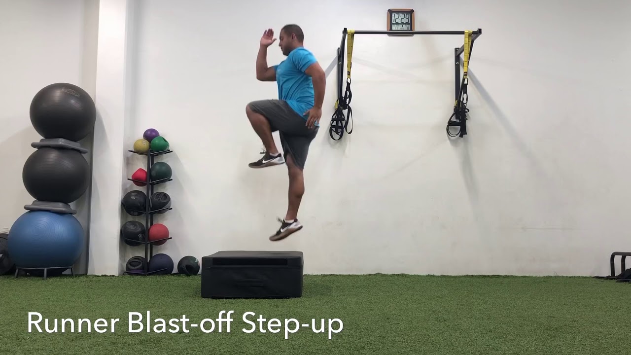 Runner Blast-off Step-up - YouTube
