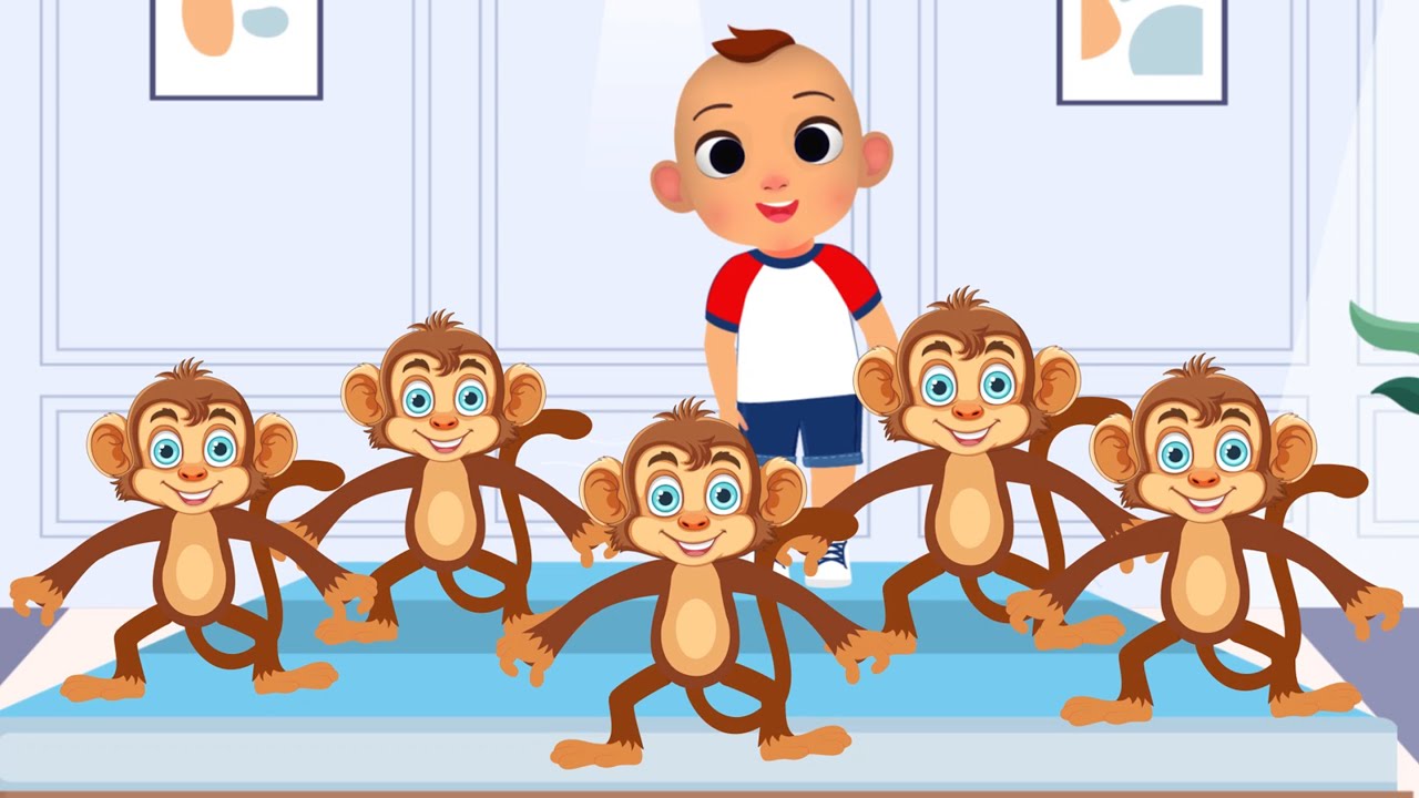 Five Little Monkeys Like You've Never Seen Before! - YouTube