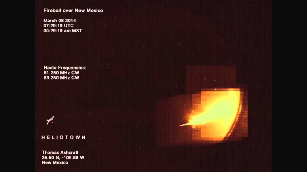 Bright Fireball Over New Mexico Rattles Houses - See and Hear It ...