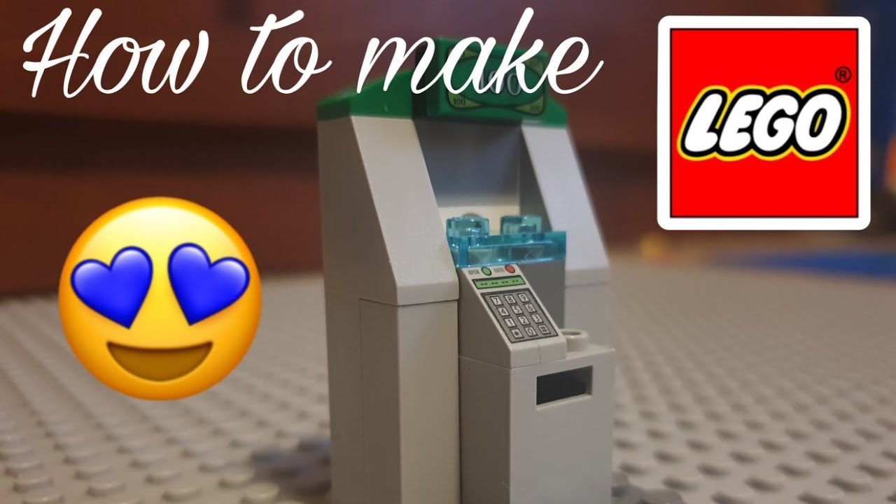 How to make cool, small LEGO Bank! (Easy Tutorial) - YouTube