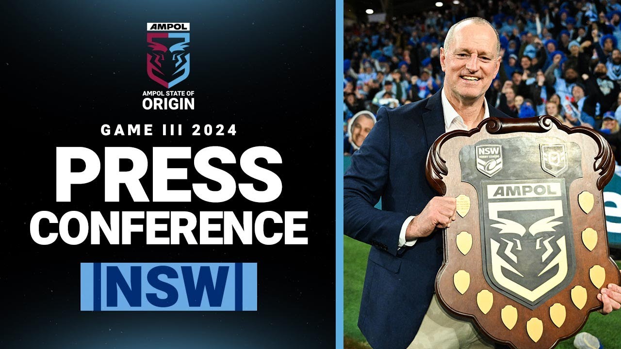 NRL Highlights | State of Origin 2024 | NSW Blues Press Conference ...