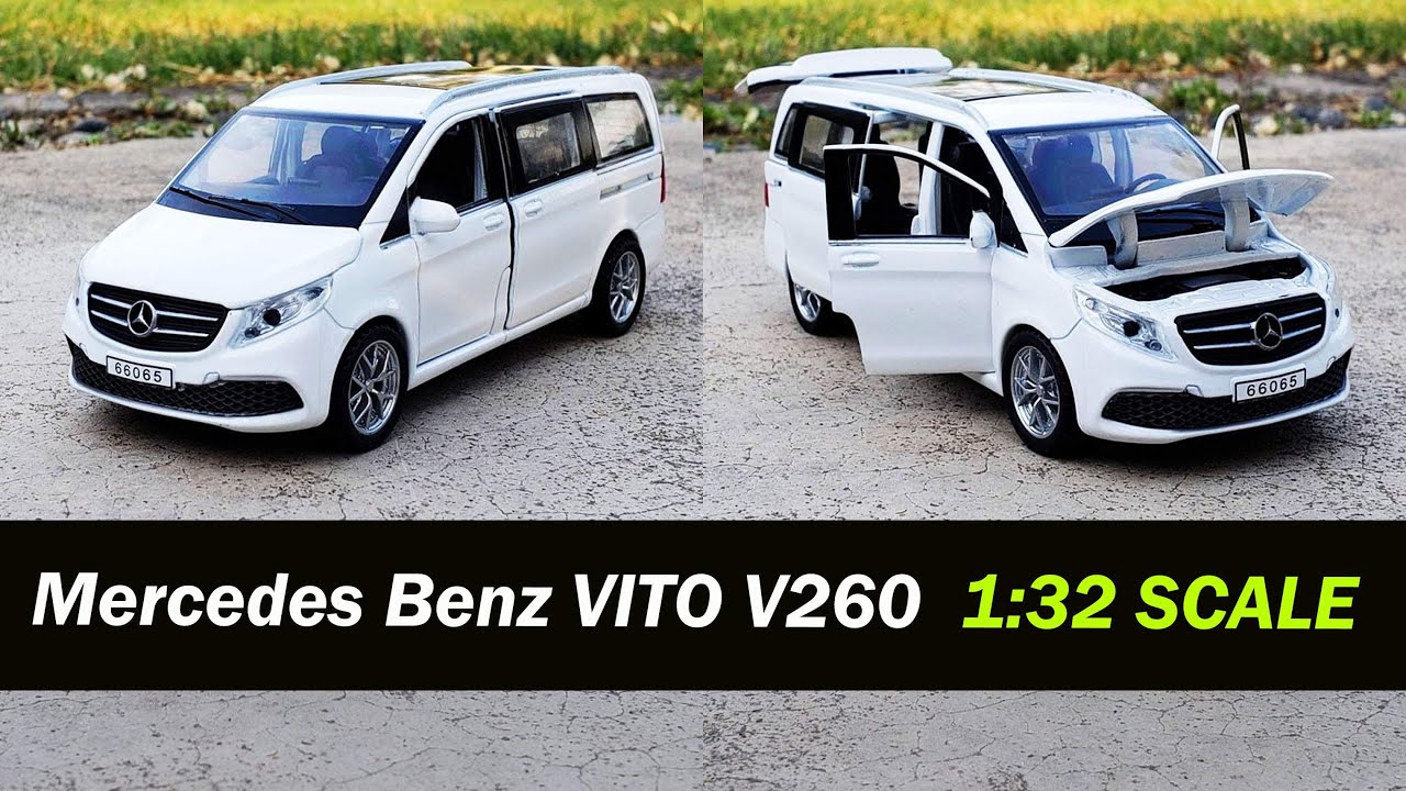 Mercedes Benz VITO V260 Model Van | Diecast Scale 1:32 Model Vehicle ...