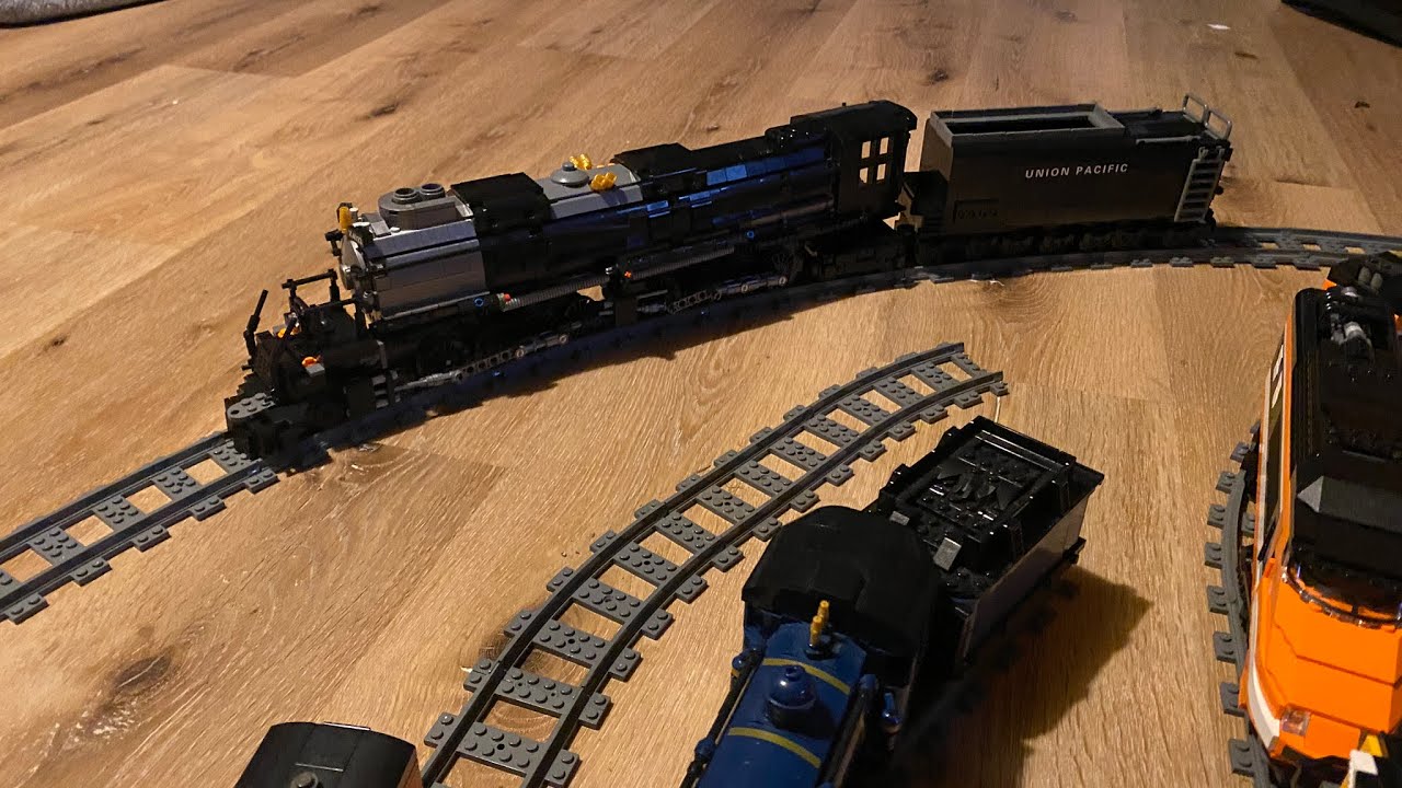 Lego Union Pacific bigboy build Part 2 - YouTube
