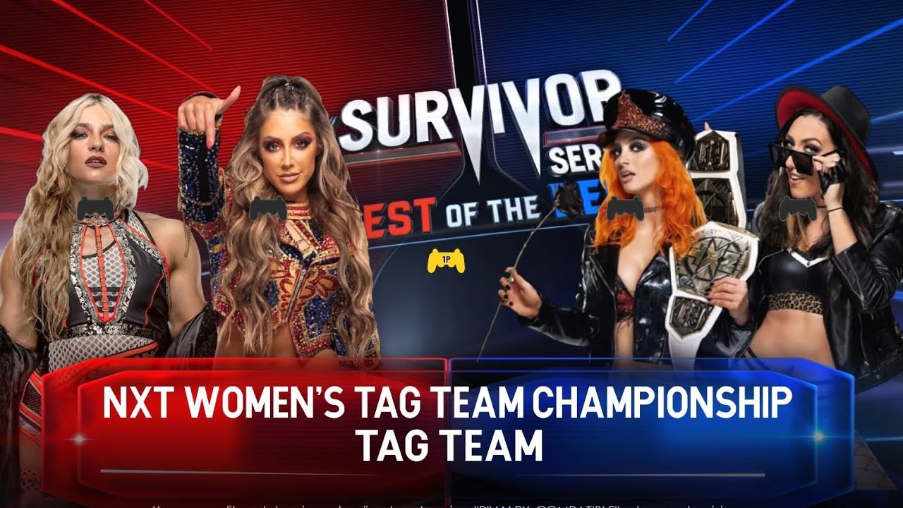 Jamie Hayter & Britt Baker D.M.D. v. Toxic Attraction - Survivor Series ...