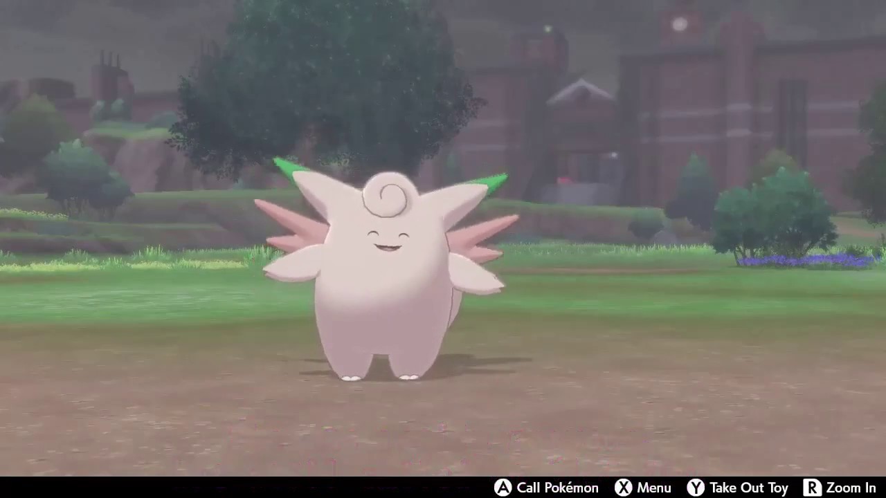 Pokemon Sword - Camping with Clefairy - Episode 1 - YouTube