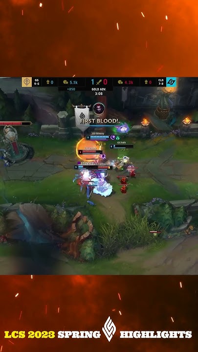 GG VS CLG | LCS Highlights | LCS Spring 2023 | SHORTS by Pro Esports Highlights - YouTube