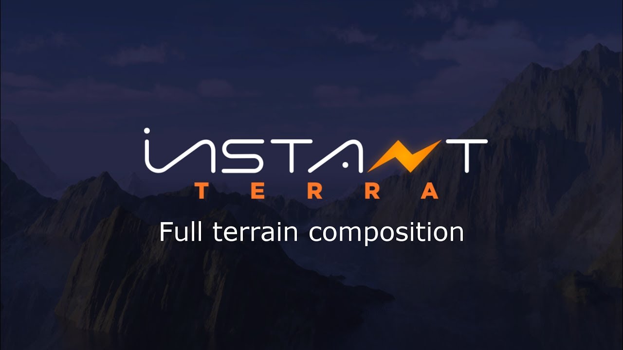 How to place a small terrain inside a larger terrain in Instant Terra ...