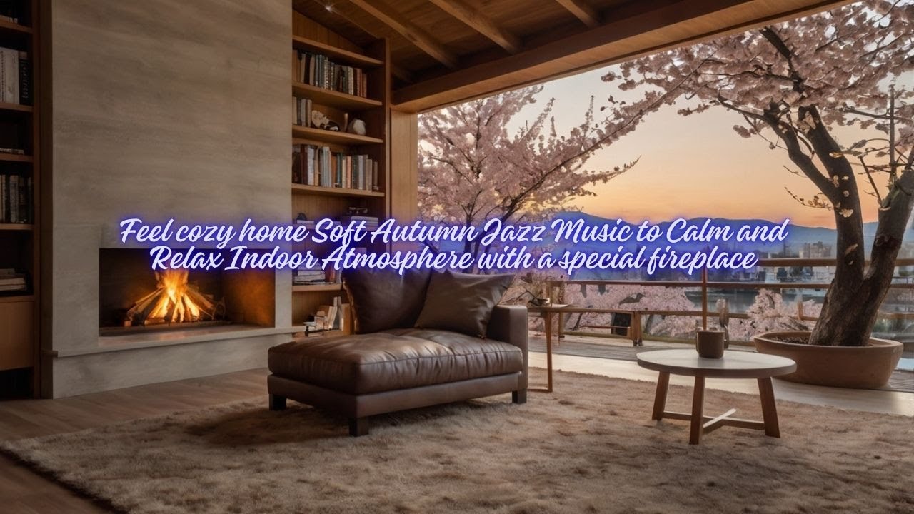 Feel cozy home Soft Autumn Jazz Music to Calm and Relax 🍂Indoor ...
