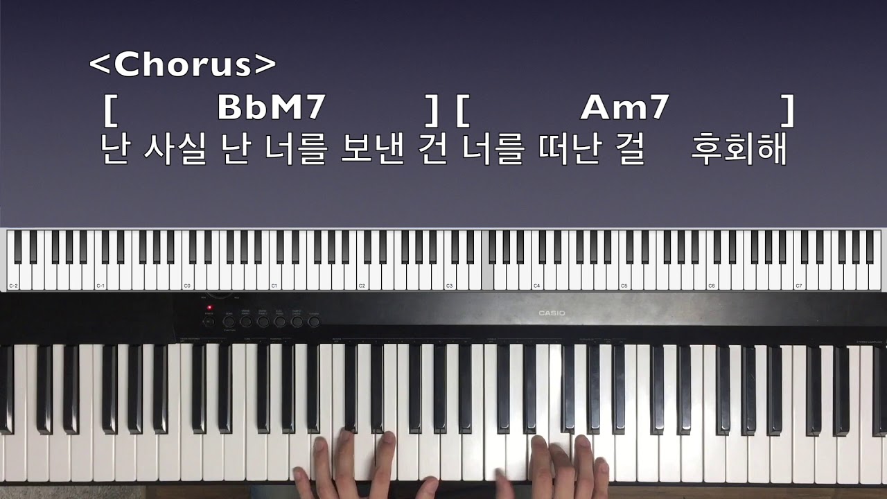 후회해 - 박진영(Duet.헤이즈) - ★★★★☆ [Baeto's Music] - YouTube