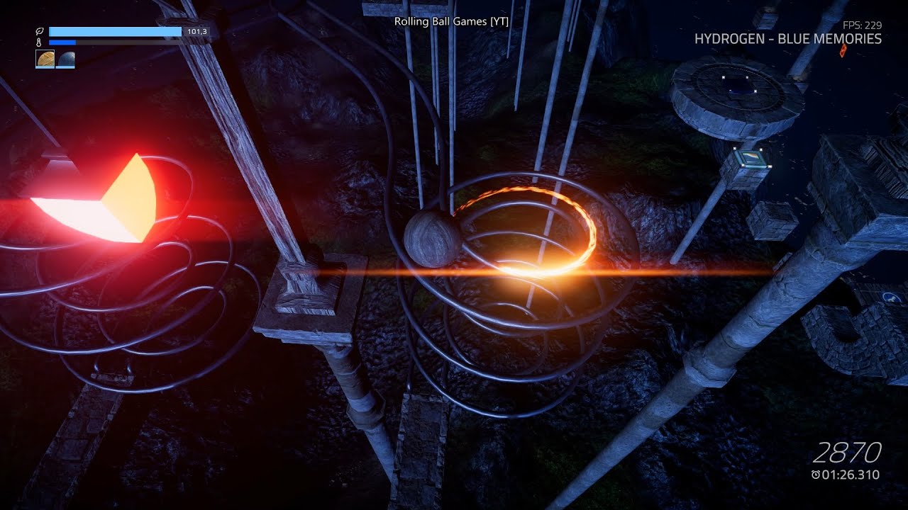 Ballex 2 - Custom Level: "Blue Memories (蓝田沧海)" - YouTube