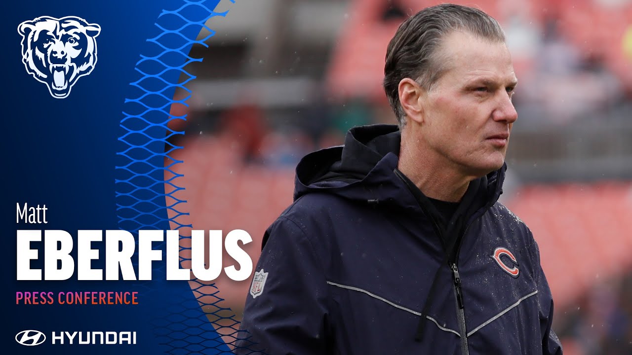 Matt Eberflus postgame press conference | Chicago Bears - YouTube