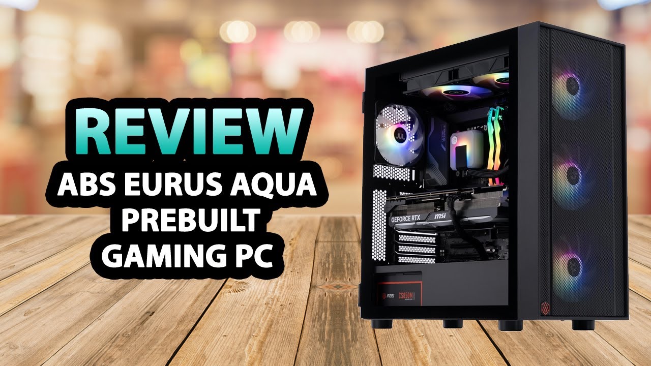 ABS Eurus Aqua Gaming PC Review - YouTube