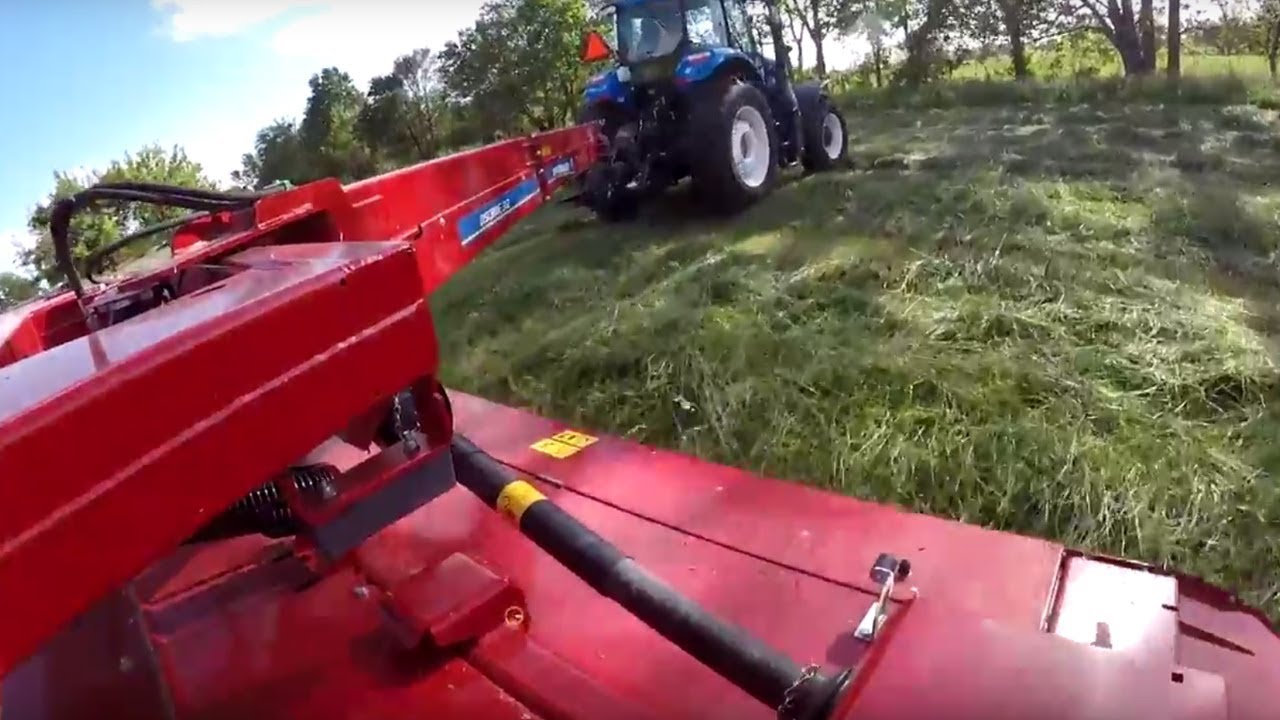 Disc Mower-Conditioners: Discbine® 310 and 312 - YouTube