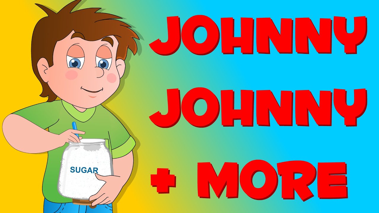 Johnny Johnny | Five little Monkeys | Ten in the bed | Nursery Rhymes ...