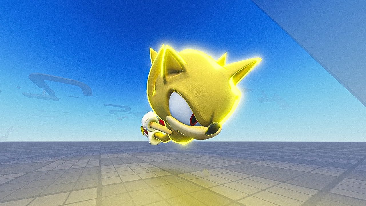 SONIC: R v0.43 *Super Sonic* Roblox - YouTube