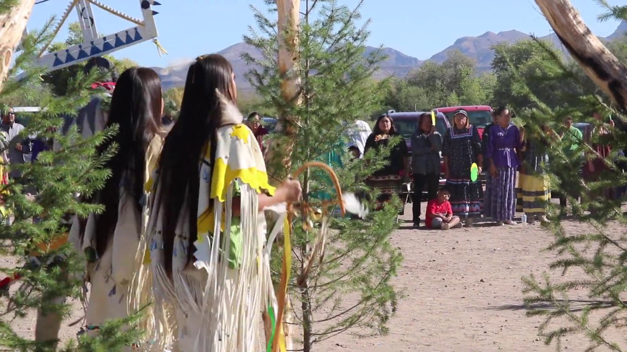 Apache Crown Dancers on Sunday morning - YouTube