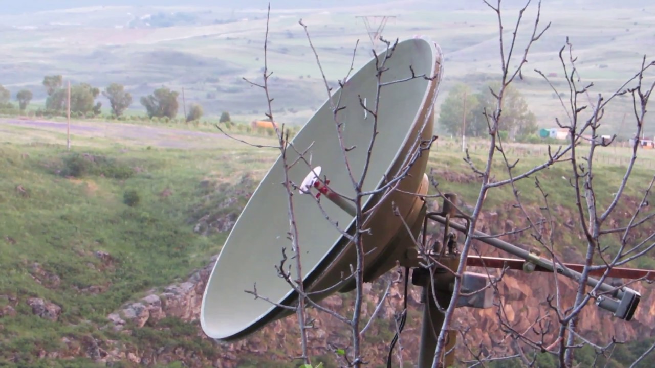 EME setup for 23sm band - YouTube
