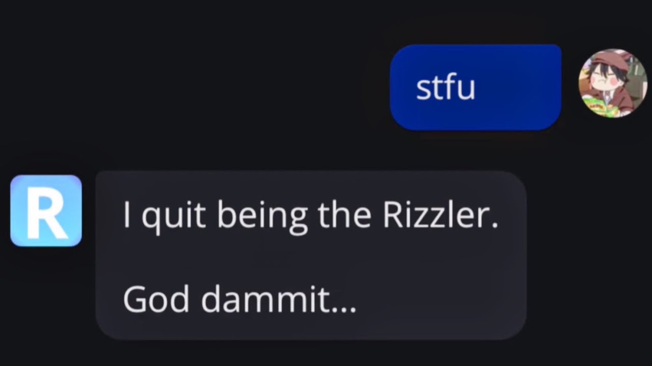 Character. ai but I made the ‘Rizzler’ QUIT his job - YouTube