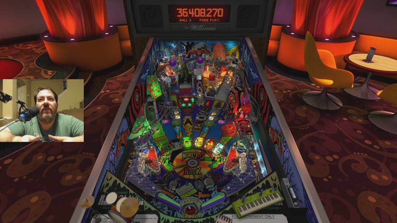 Pinball FX3 Williams Pinball Monster Bash - YouTube